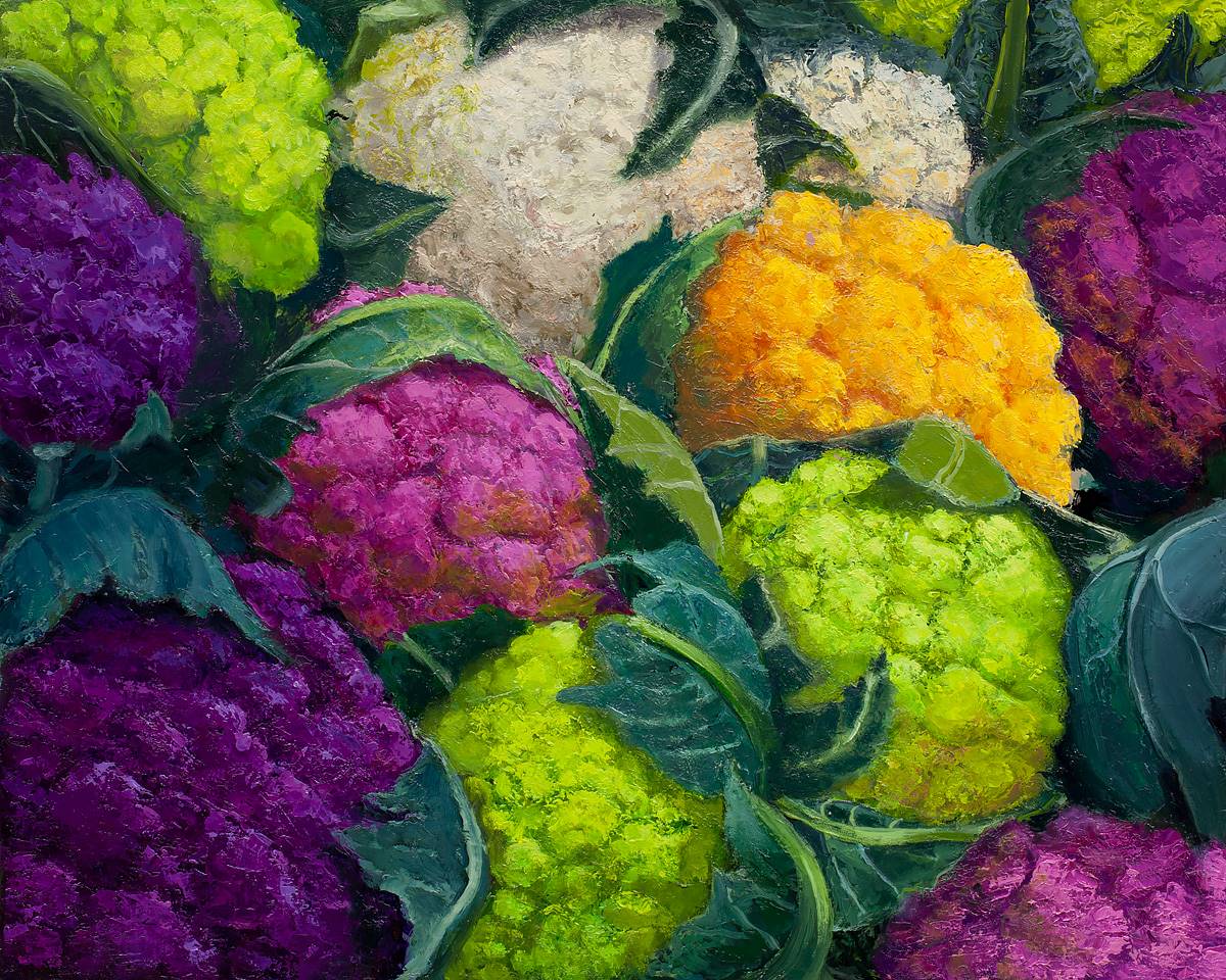 Cavolfiori Colorati Siciliani – Arts Wayland